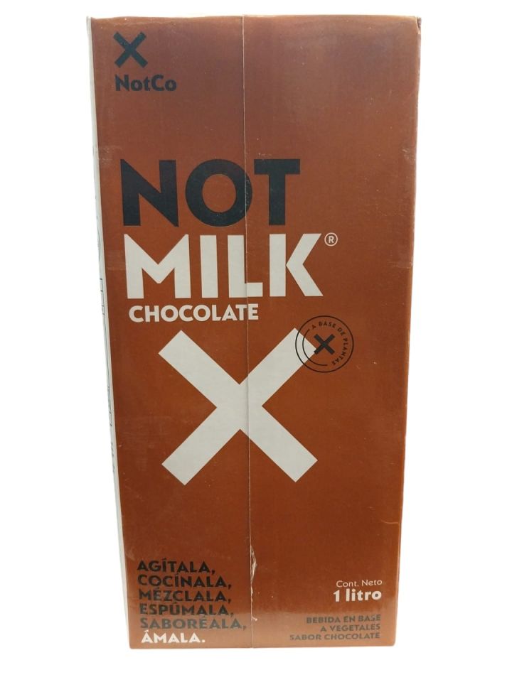 Bebida En Base A Vegetales Sabor Chocolate Not Milk 1 litro – Fenix ...