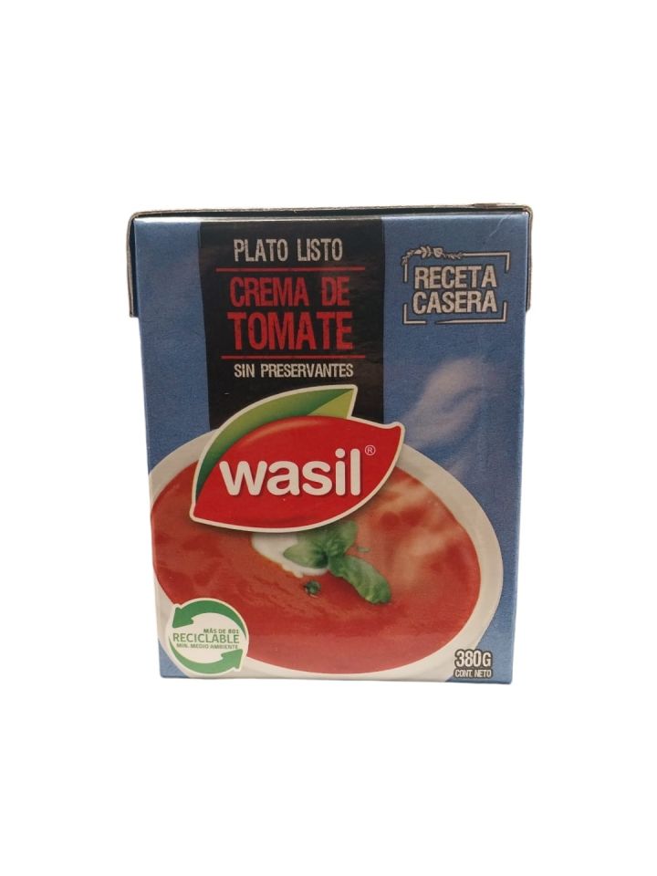 Crema De Tomate Wasil 380G – Fenix Minimarket